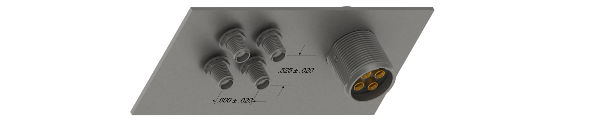 Circular Multiport Connection System | SV Microwave