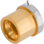 SMPM Male PCB Thru-Hole Connector (Pre-Tinned, RoHS-Compliant), R/A, FD | SV Microwave