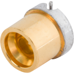SMPM Male PCB Thru-Hole Connector (Pre-Tinned, RoHS-Compliant), R/A, FD | SV Microwave
